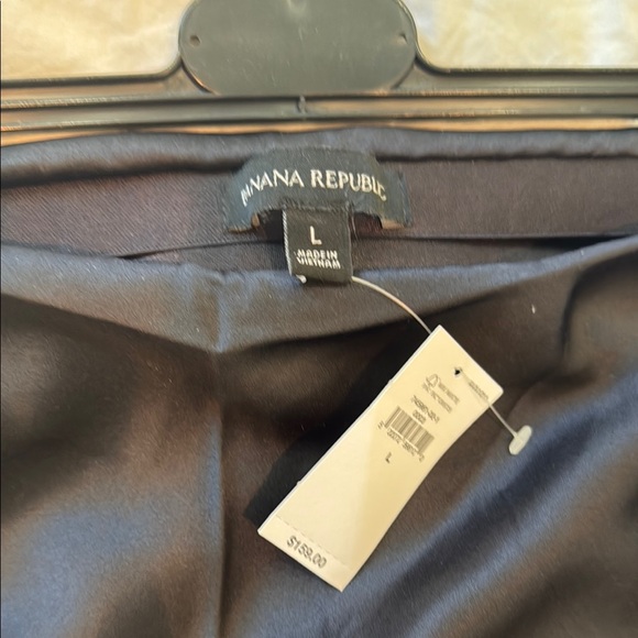 Banana Republic | Skirts | Nwt Banana Republic Dark Navy Blue Satin ...